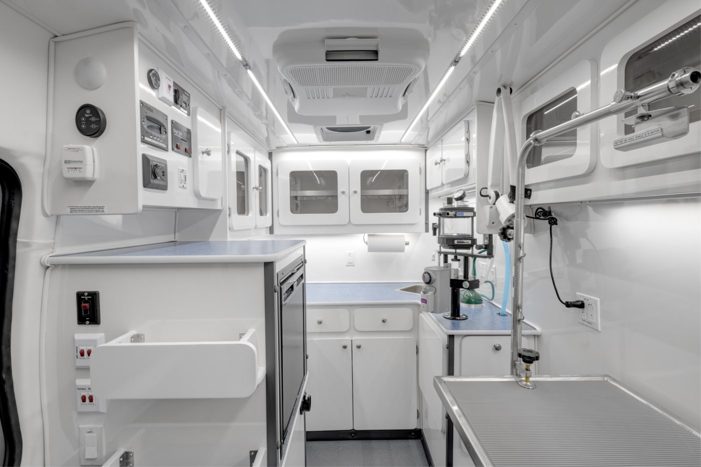 The Dyna, Mobile Pet Care Cargo Van | Wag'n Tails Mobile Vet Clinics
