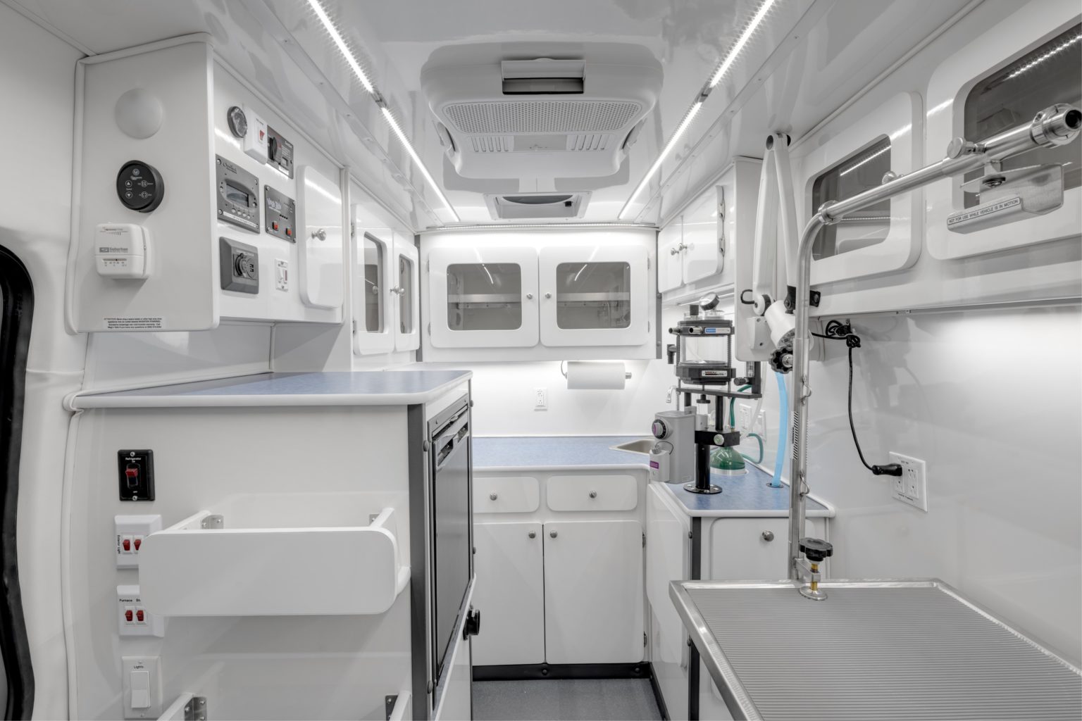 The Dyna, Mobile Pet Care Cargo Van | Wag'n Tails Mobile Vet Clinics