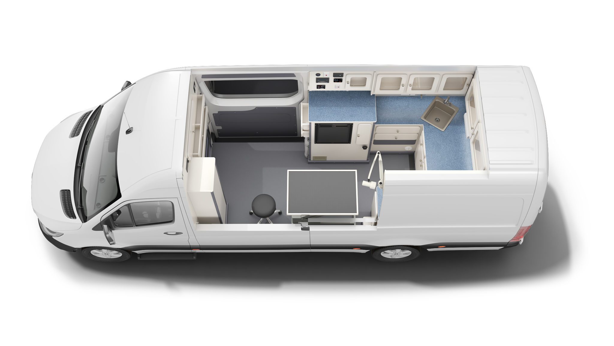 Supreme Well Pet Vet Sprinter Van | Wag'n Tails Mobile Conversions